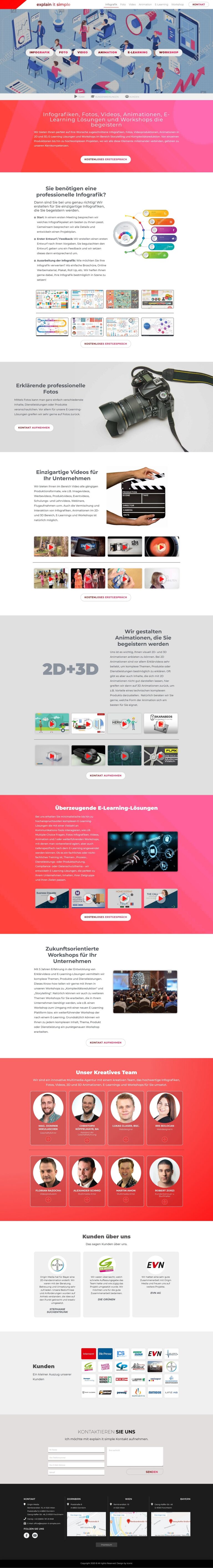 Explain it Simple Website Design Project