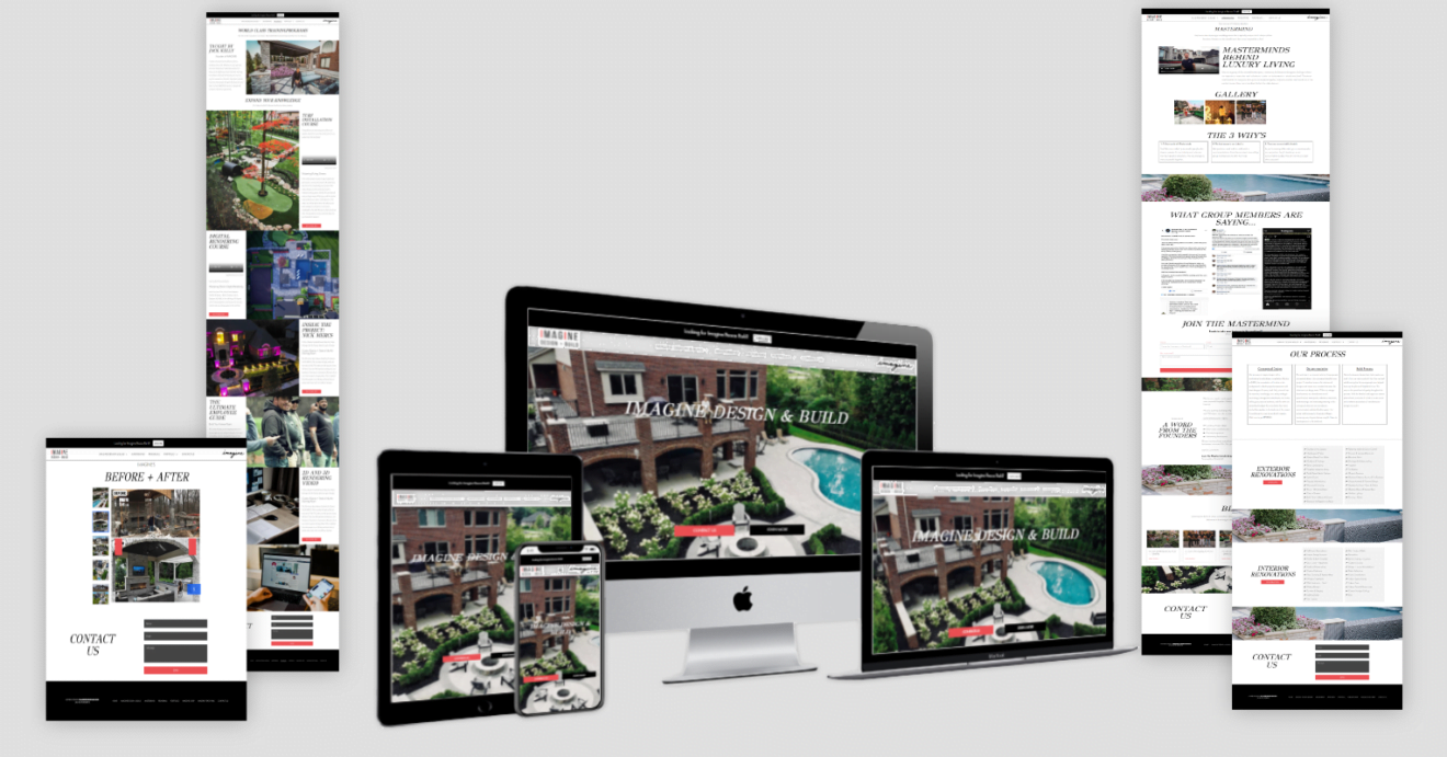 Imagine Life Website Design